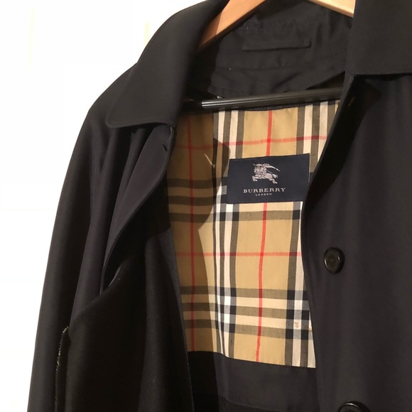 Burberry | Jackets & Coats | Burberry Full Length Raincoat With Wool ...